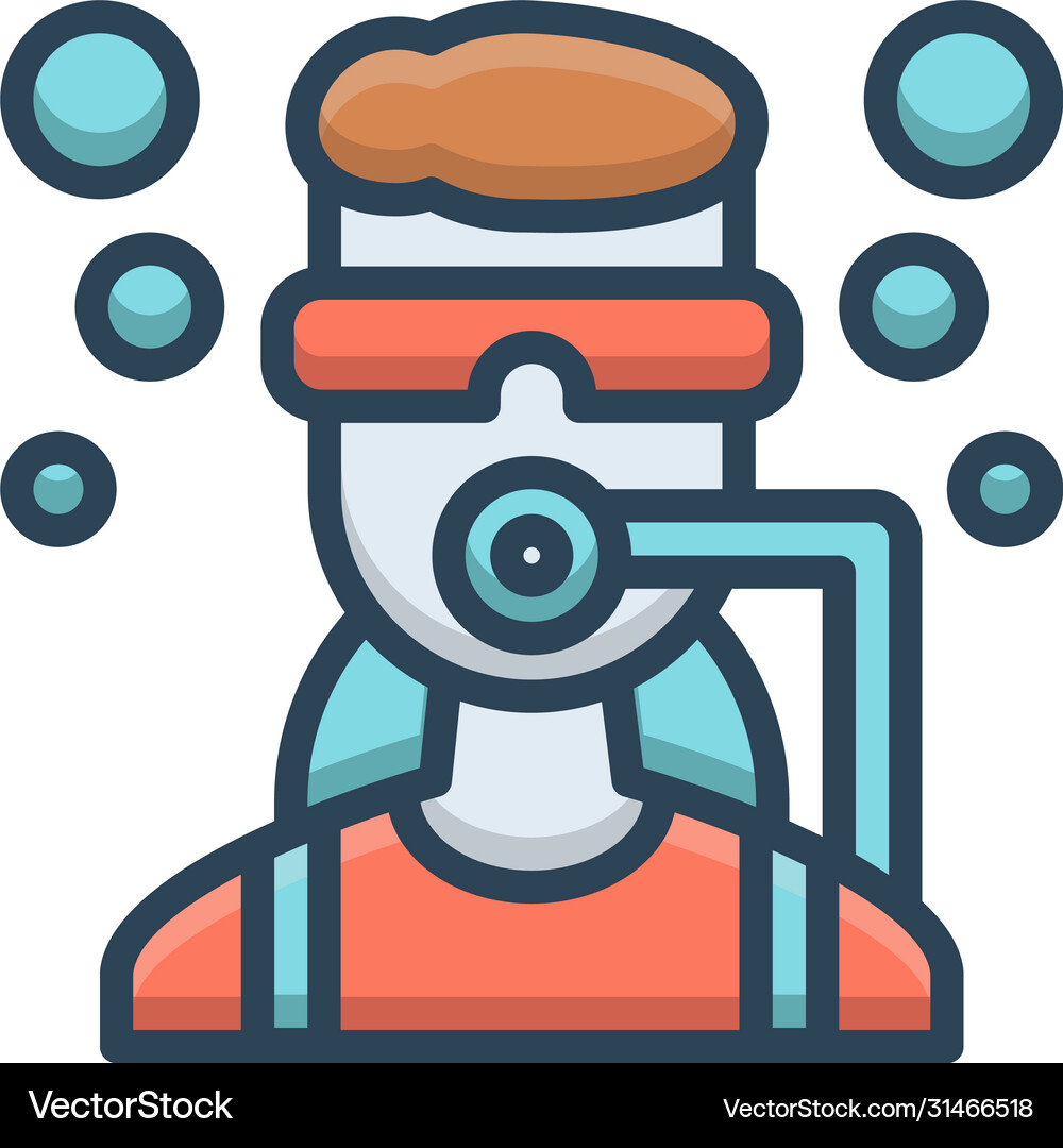 Diving Royalty Free Vector Image - VectorStock
