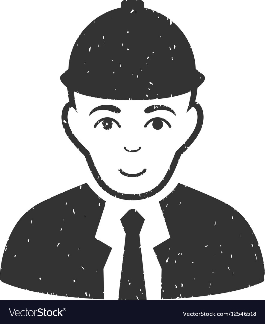 Engineer grainy texture icon Royalty Free Vector Image Engineer grainy texture icon Royalty Free Vector Image