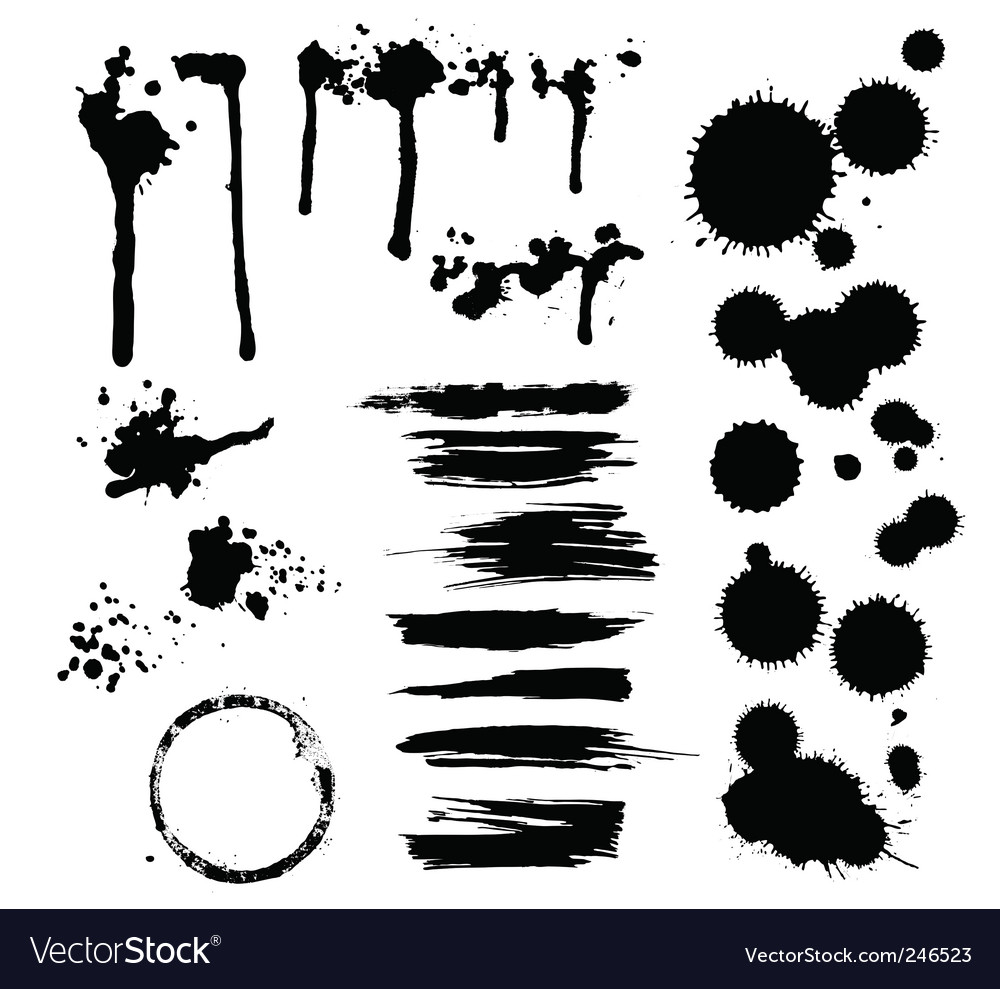 Splat Royalty Free Vector Image - VectorStock