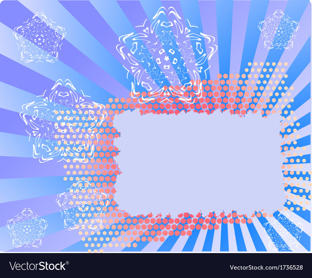 Halftone postcard Royalty Free Vector Image - VectorStock