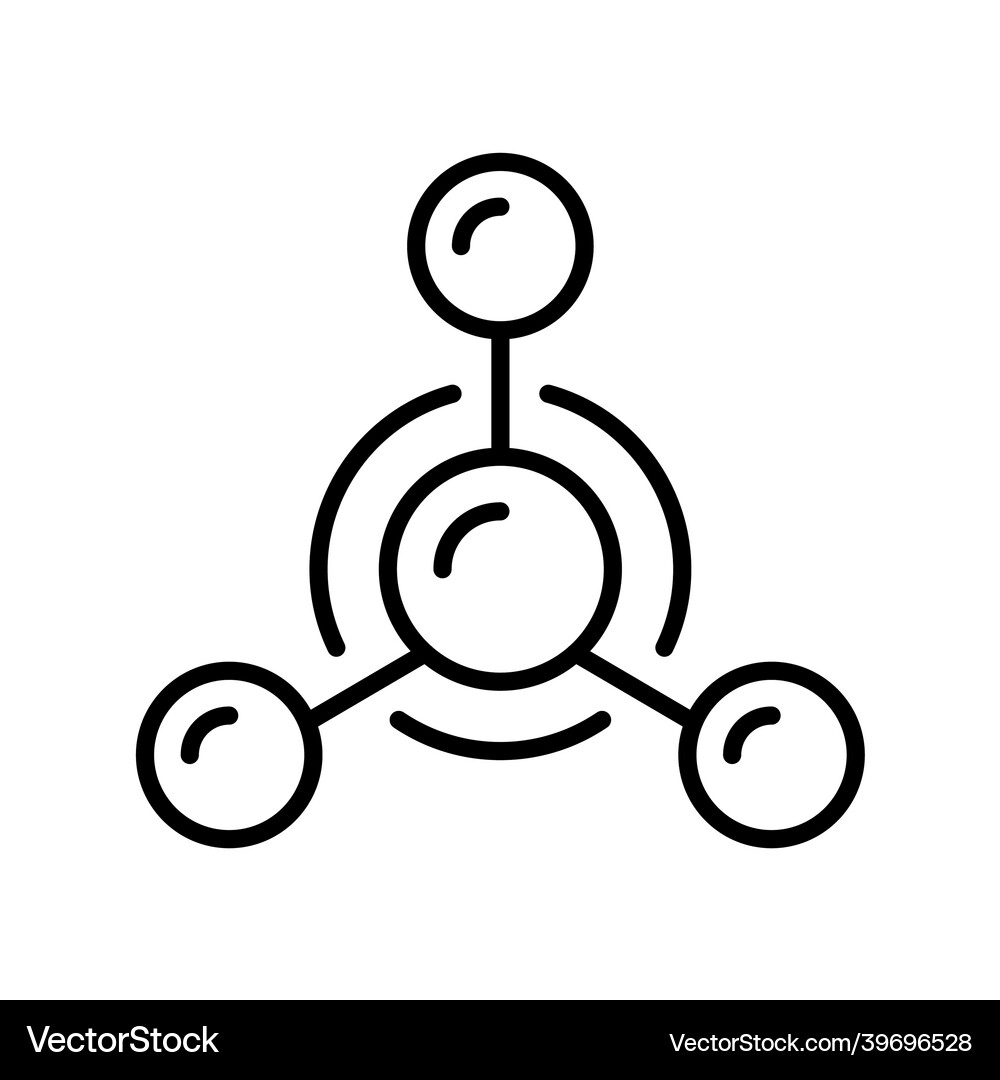 Science research experiment lab line icon biology Vector Image