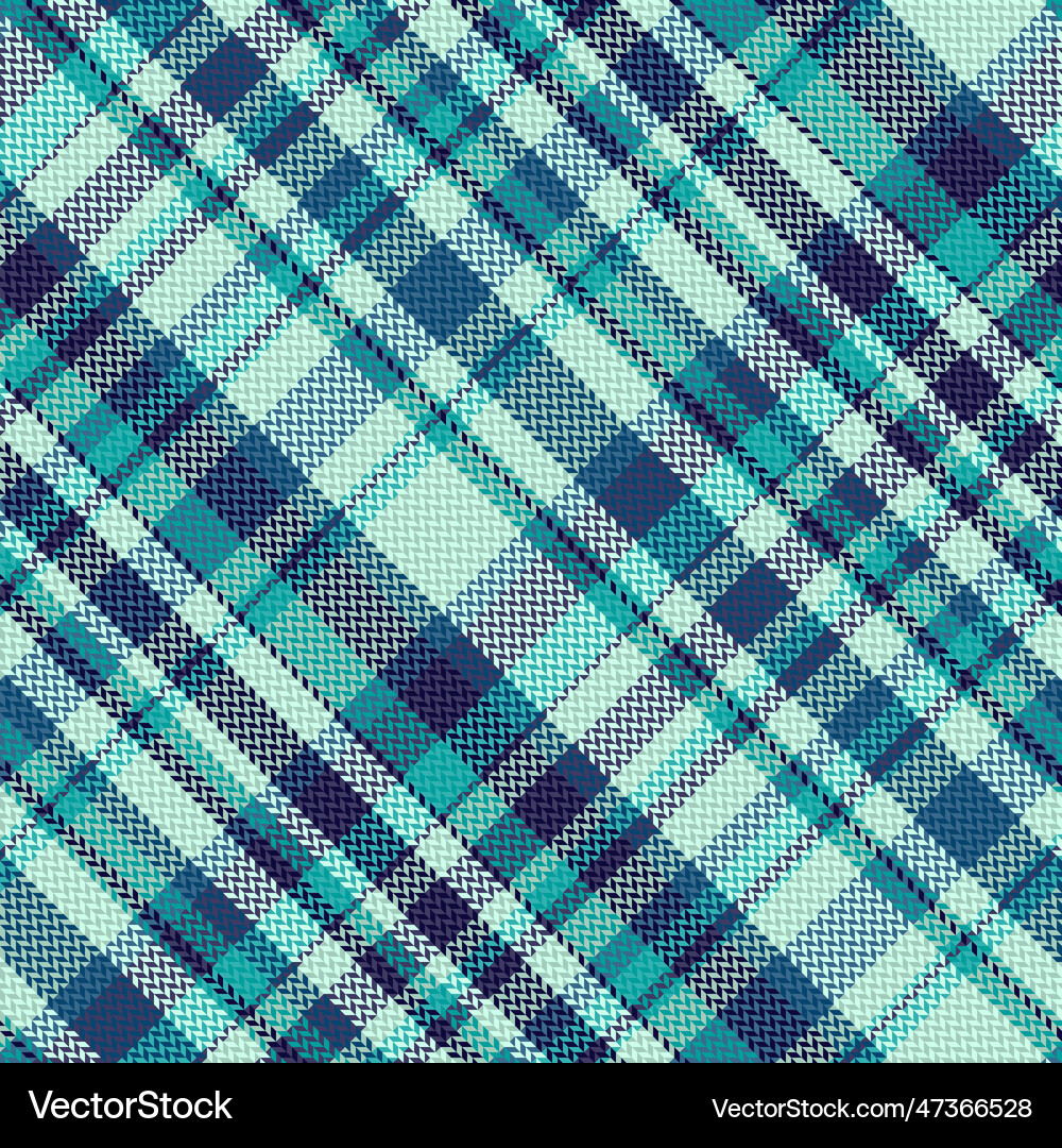 Seamless winter tartan plaid pattern background Vector Image