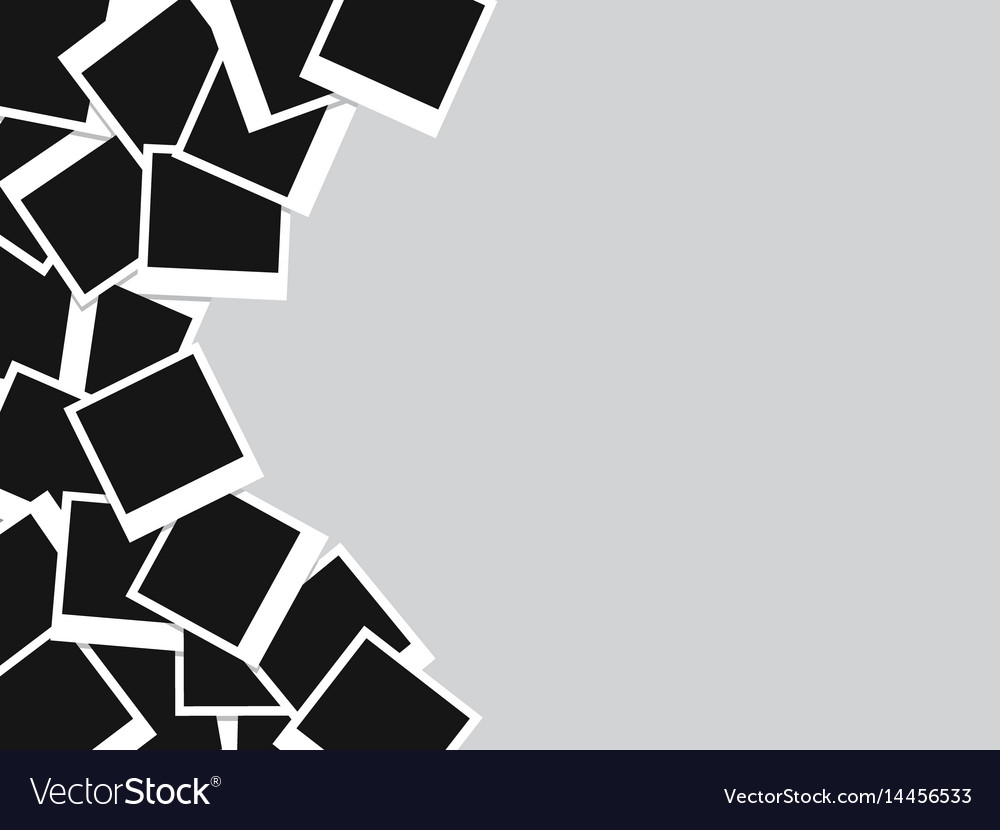 Photo frames background Royalty Free Vector Image