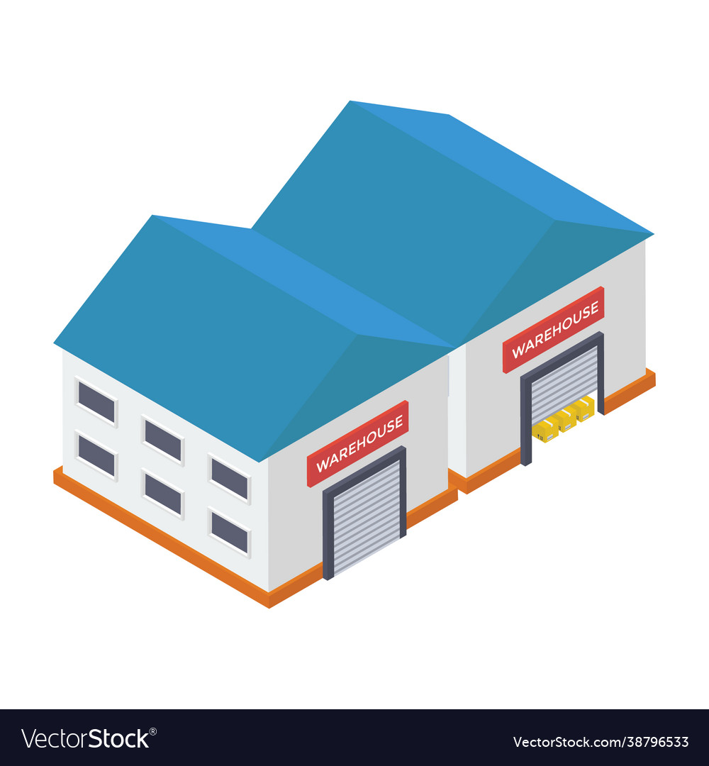 Warehouse Royalty Free Vector Image - VectorStock