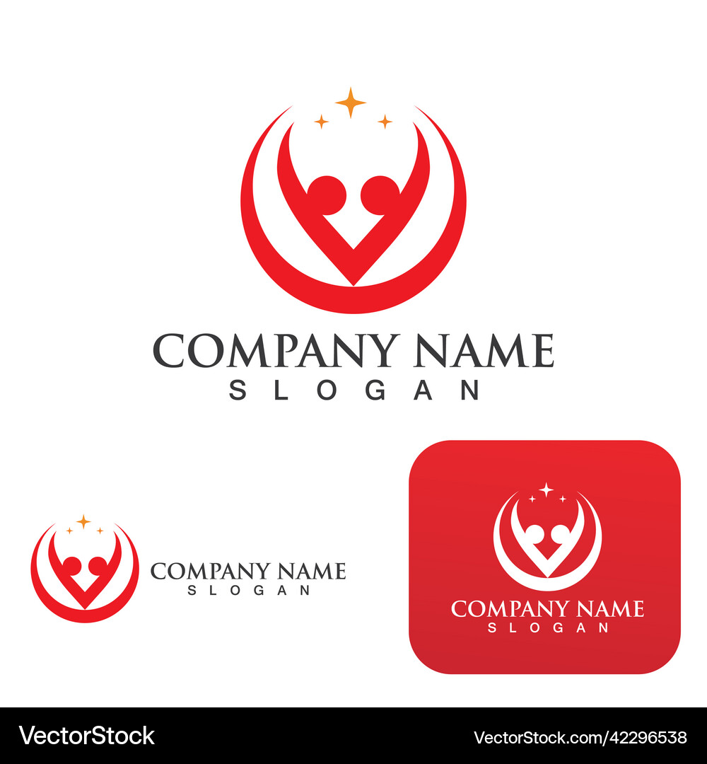 Health logo sign Royalty Free Vector Image - VectorStock