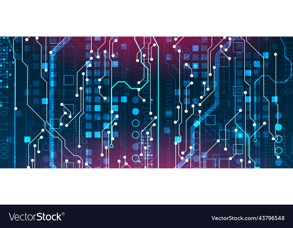 Abstract background on technological Royalty Free Vector