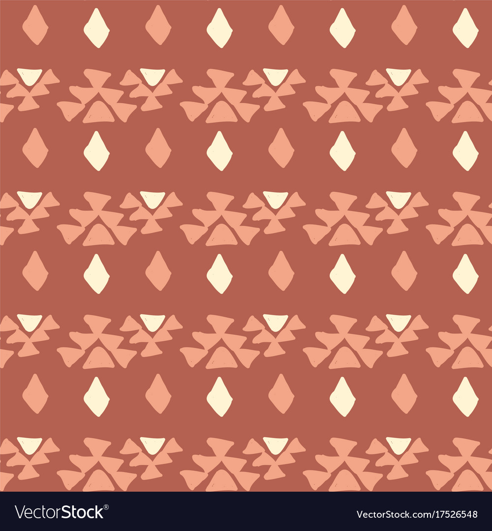 Ethnic pattern aztec geometric background Vector Image
