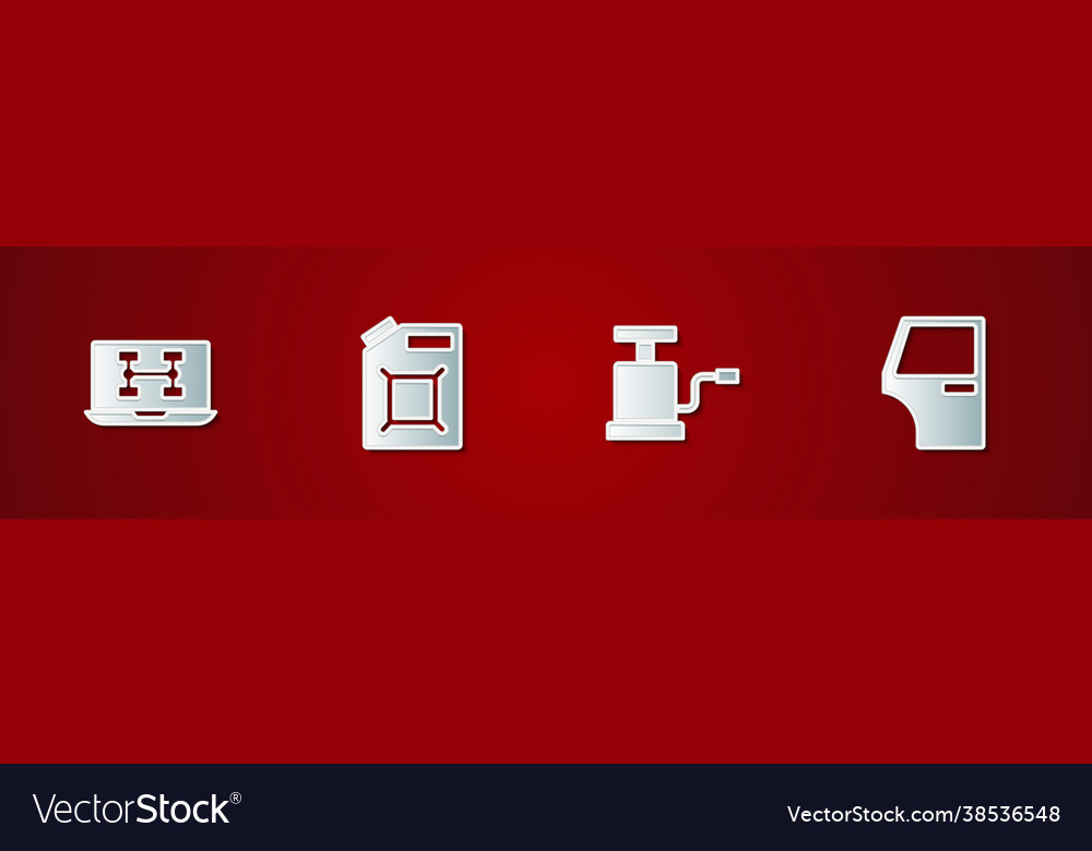 Set diagnostics condition car canister Royalty Free Vector Set diagnostics condition car canister Royalty Free Vector