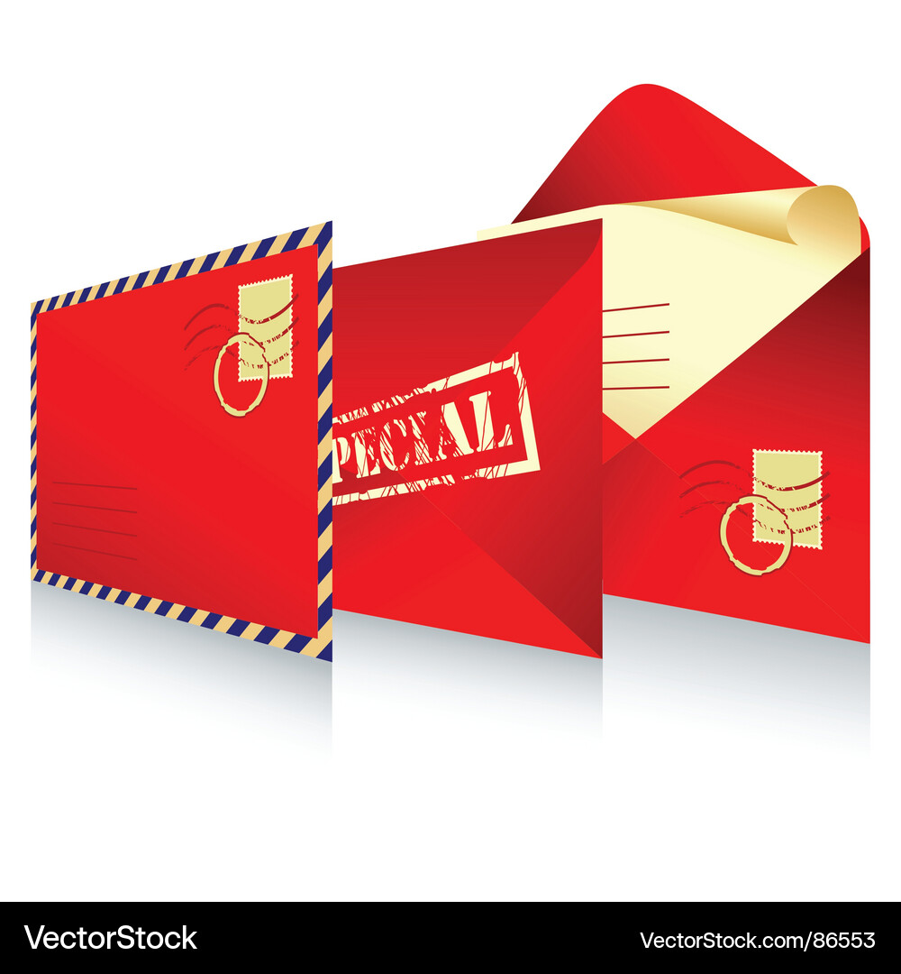 Envelopes Royalty Free Vector Image - VectorStock
