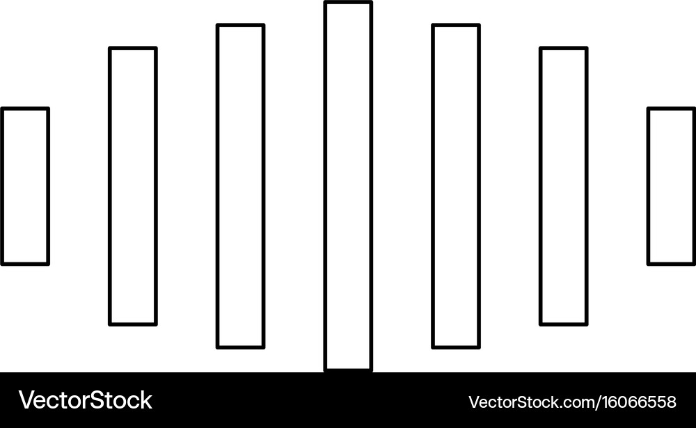 Digital signal black color path icon Royalty Free Vector