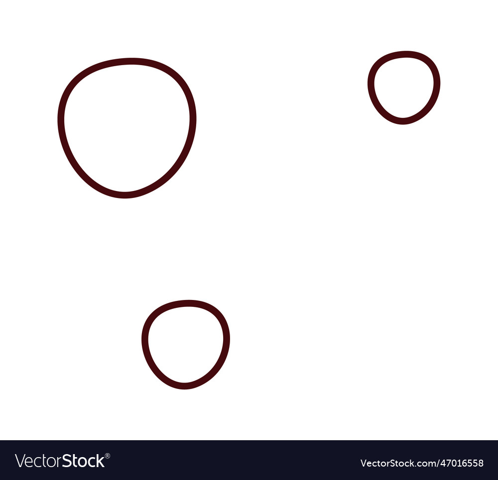 Lined bubbles icon Royalty Free Vector Image - VectorStock