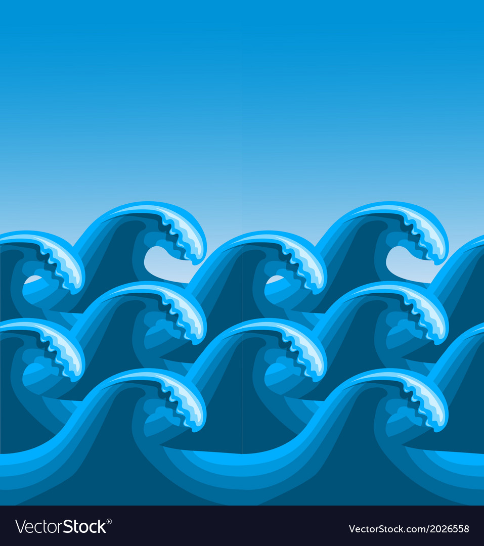 Sea Royalty Free Vector Image - VectorStock