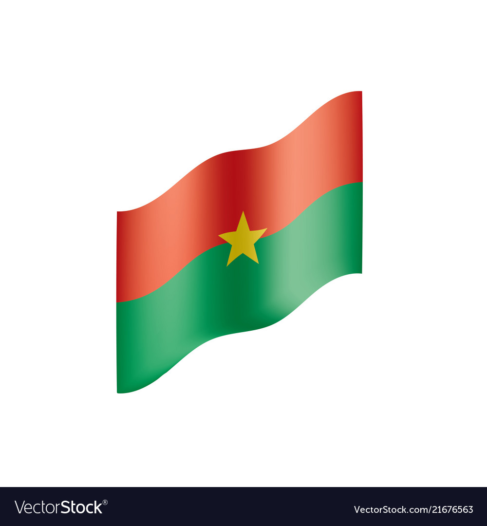 Burkina Faso Flag Royalty Free Vector Image Vectorstock