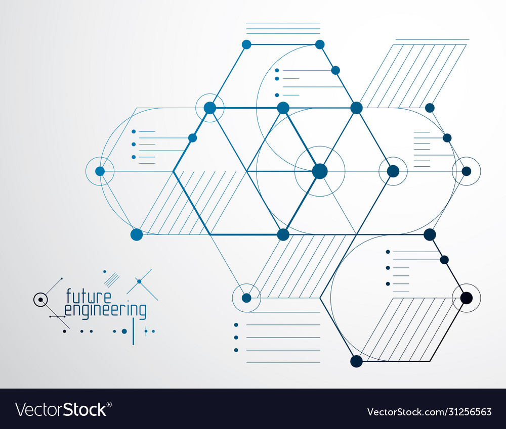 Futuristic abstract technology background Vector Image