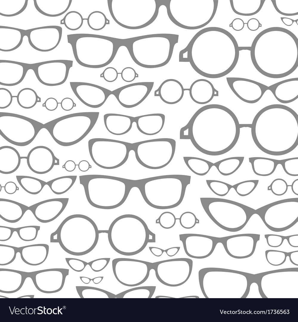 Glasses A Background Royalty Free Vector Image