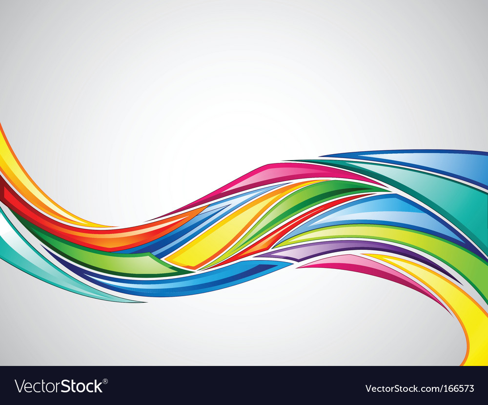 Wave background Royalty Free Vector Image - VectorStock