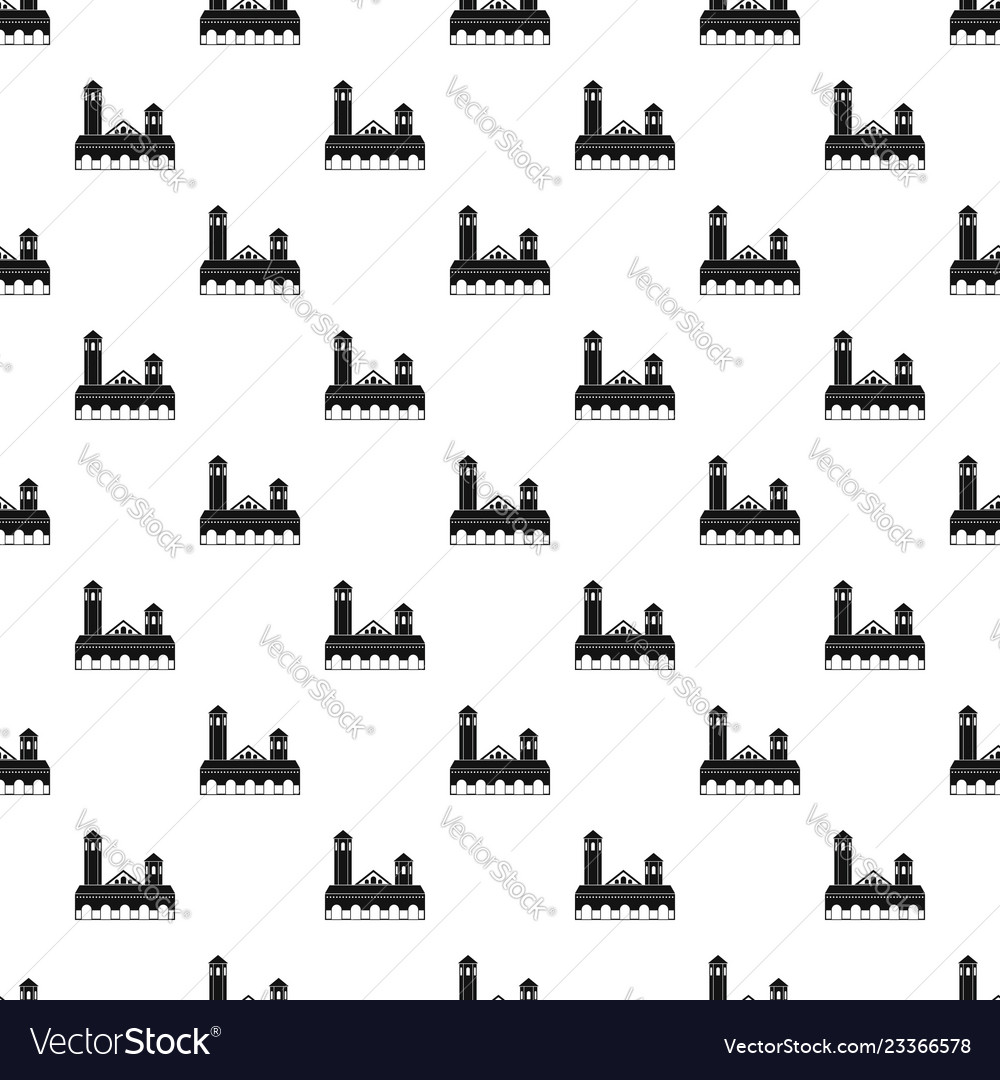 Lighthouse pattern seamless Royalty Free Vector Image