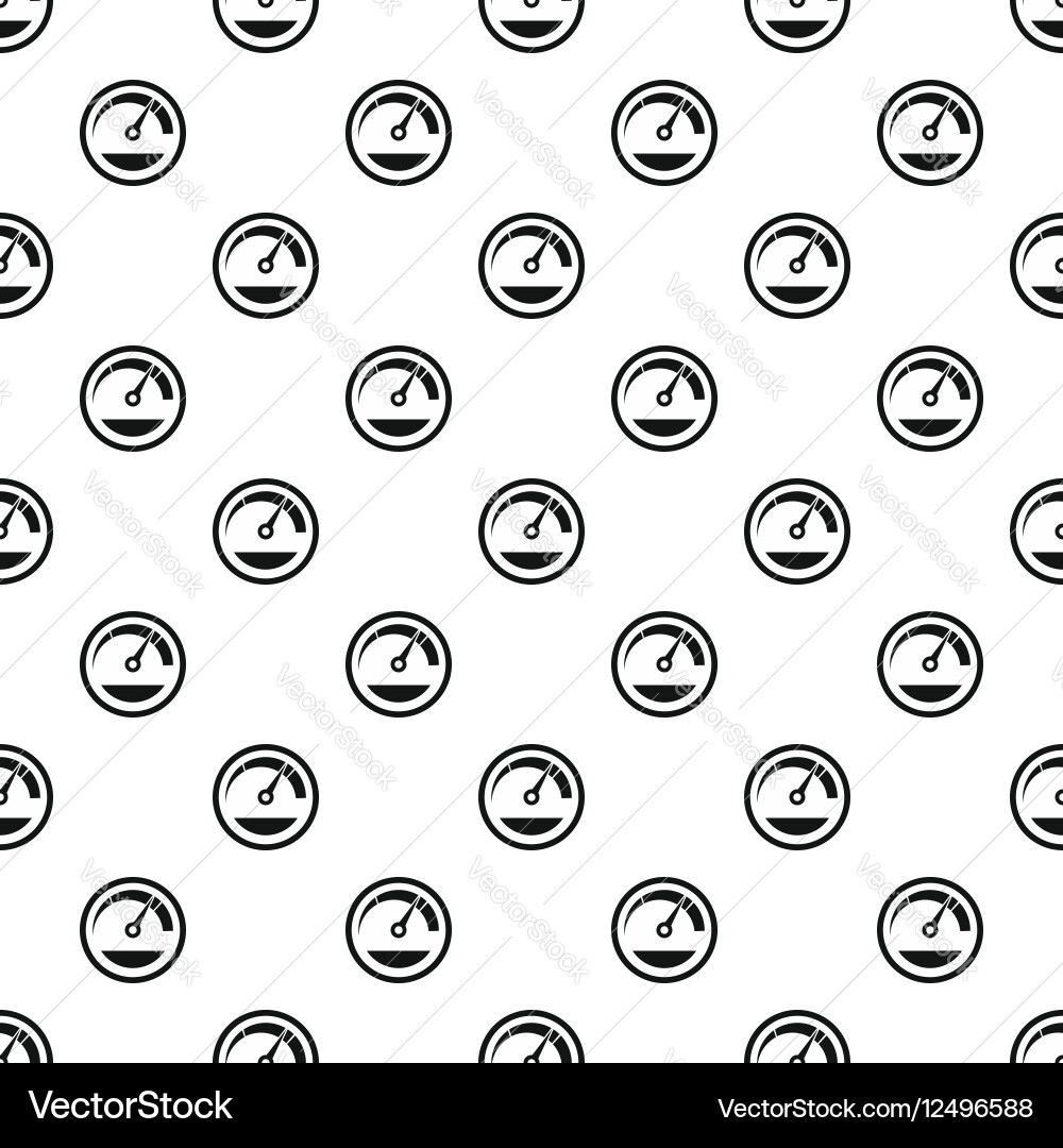 Speedometer custom pattern simple style Royalty Free Vector