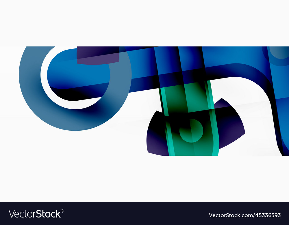 Color geometric stripes lines abstract background Vector Image