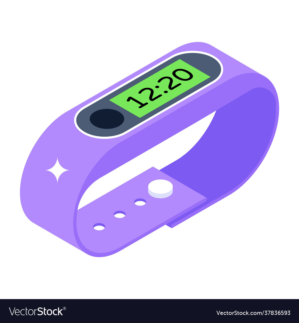 Smartband Royalty Free Vector Image - VectorStock