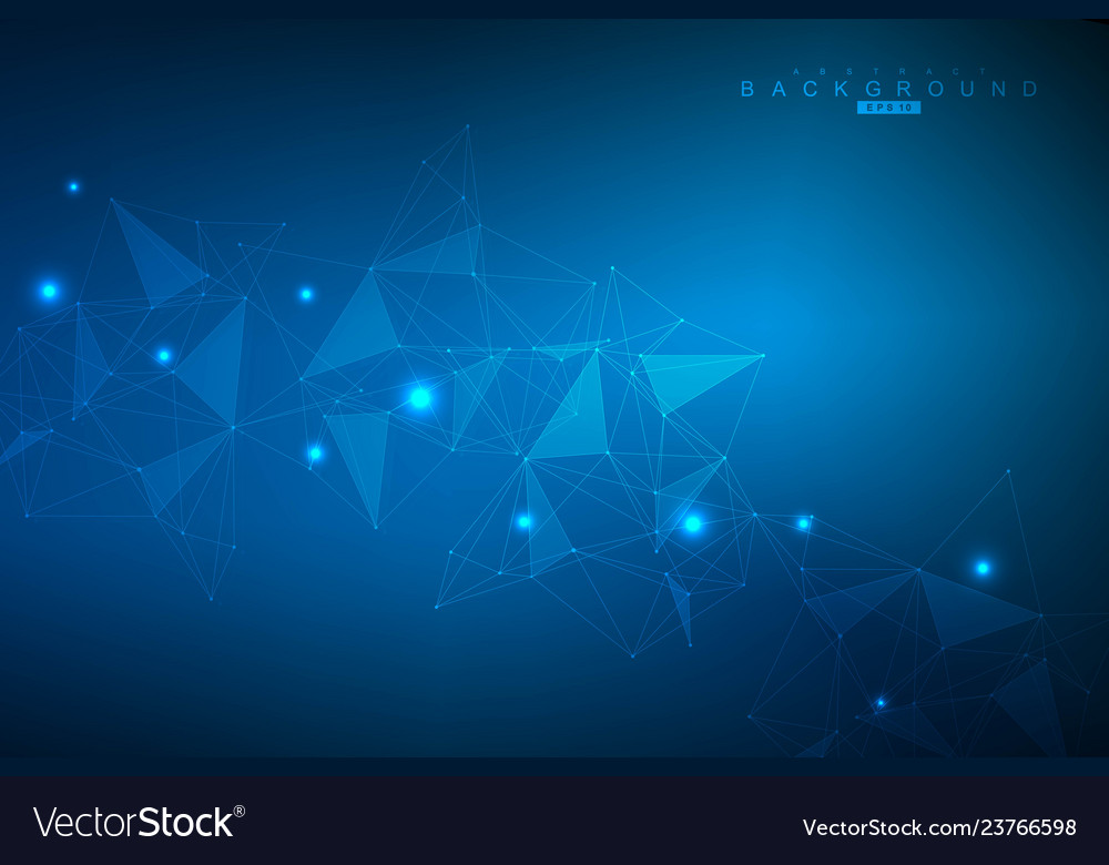 Big data visualization background modern Vector Image