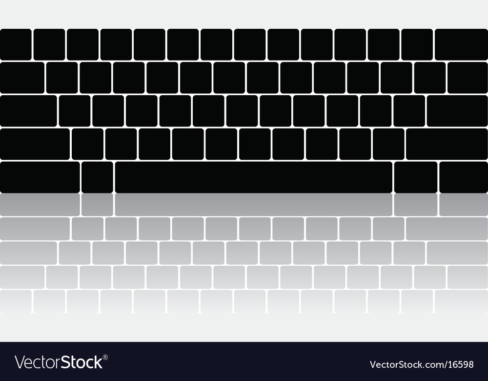 Keyboard design Royalty Free Vector Image - VectorStock