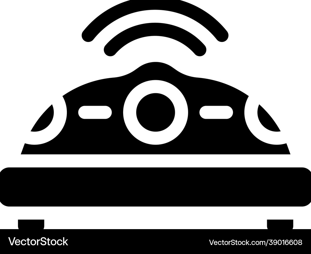Sound pet toy glyph icon Royalty Free Vector Image