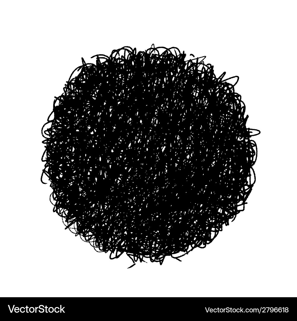 Circle doodle Royalty Free Vector Image - VectorStock