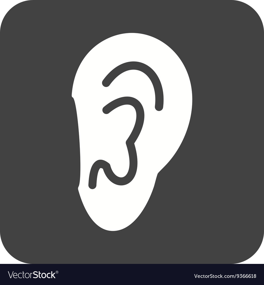 Ear Royalty Free Vector Image - VectorStock