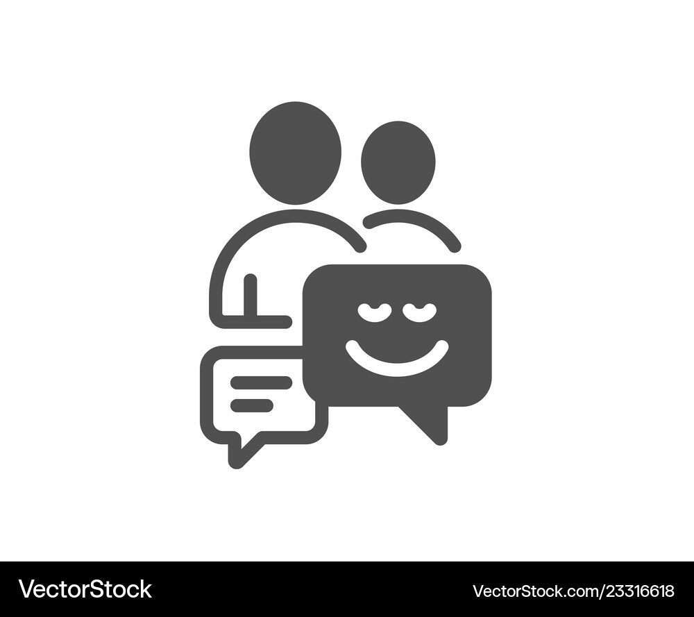 Group of men icon communication sign Royalty Free Vector
