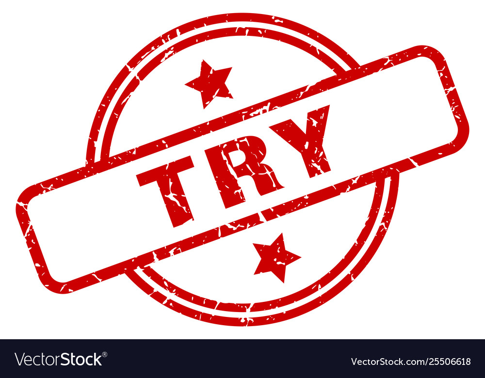 Try Royalty Free Vector Image - VectorStock
