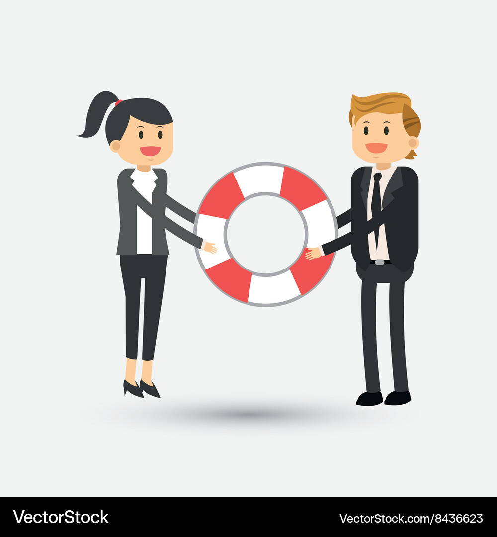 Graphic design of insurance editable Royalty Free Vector