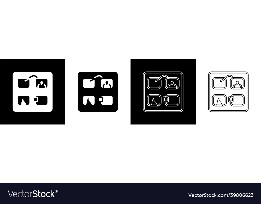Set storyboard film video template for movie Vector Image Set storyboard film video template for movie Vector Image
