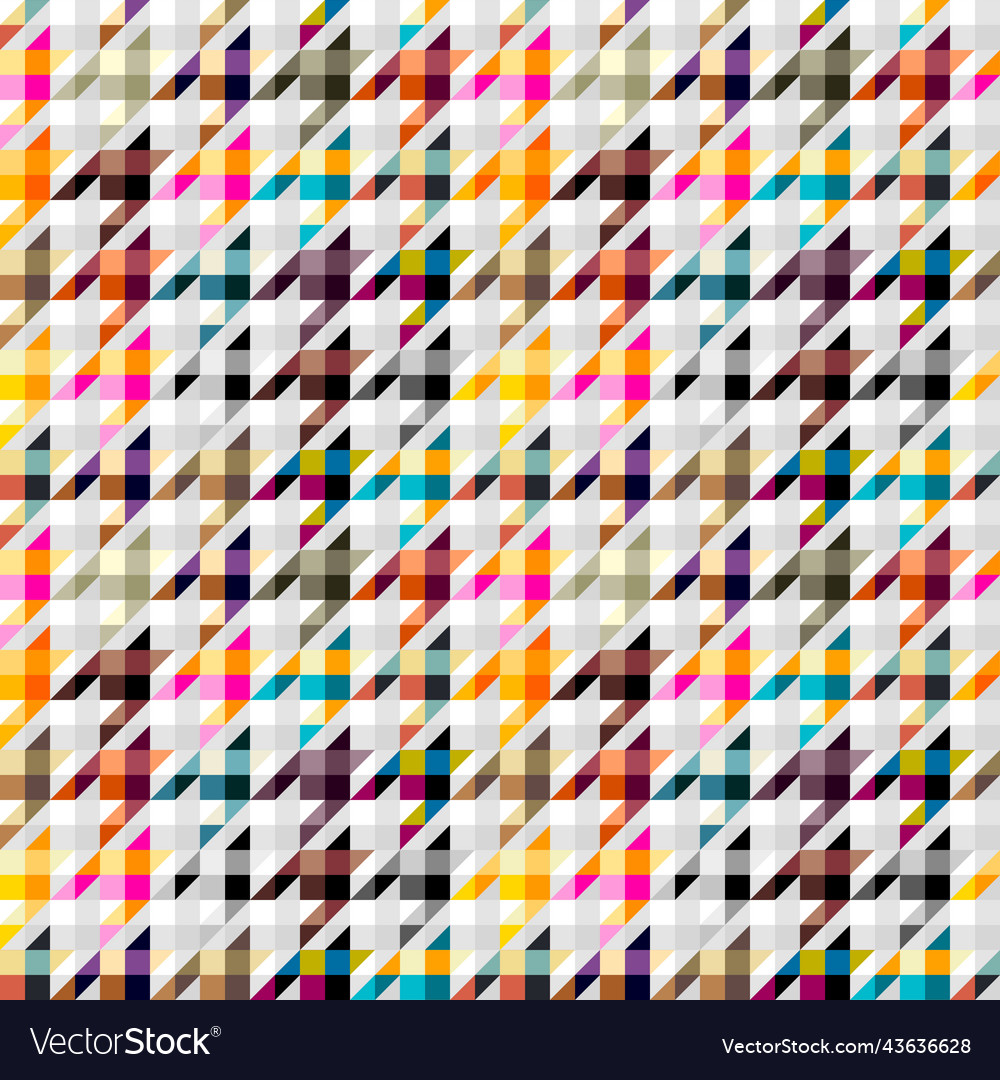 Geometric abstract pattern intersection style Vector Image