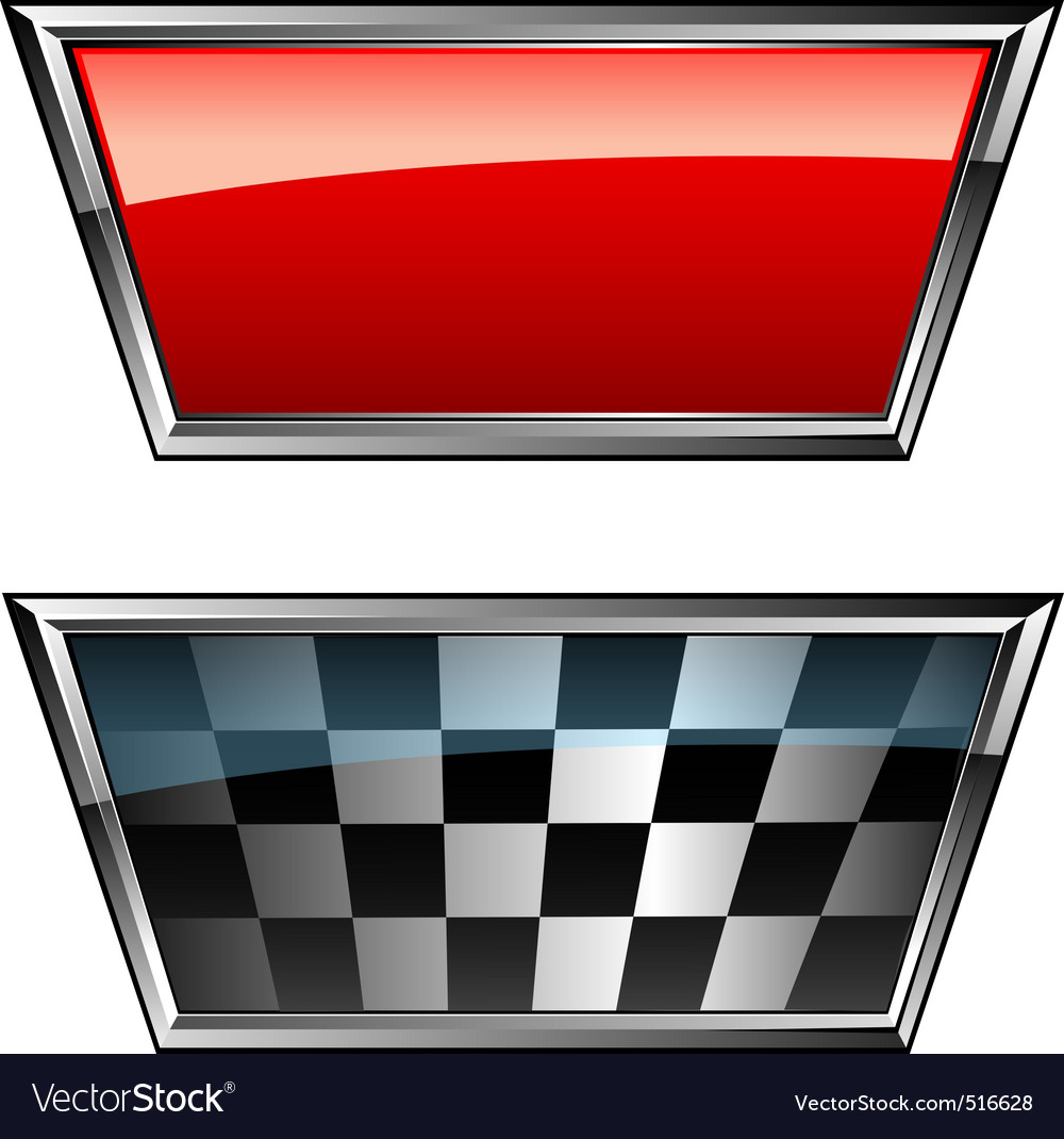 Racing flags Royalty Free Vector Image - VectorStock