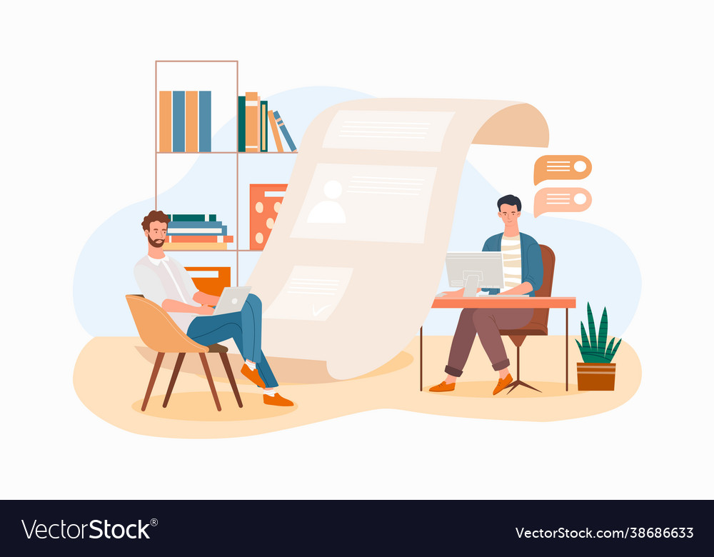 Office workers concept Royalty Free Vector Image Office workers concept Royalty Free Vector Image