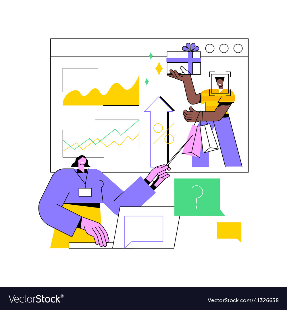 Consumer behaviour abstract concept Royalty Free Vector Consumer behaviour abstract concept Royalty Free Vector