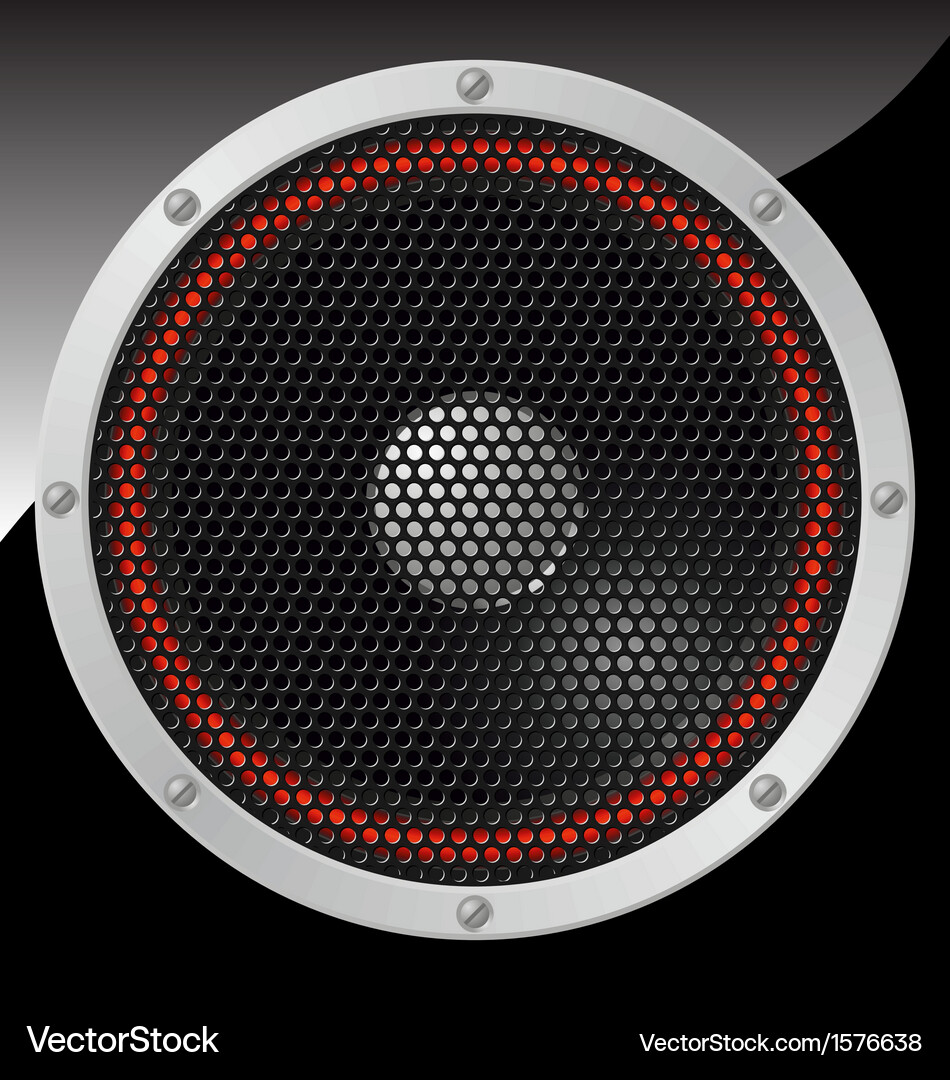 Loudspeaker Royalty Free Vector Image - VectorStock