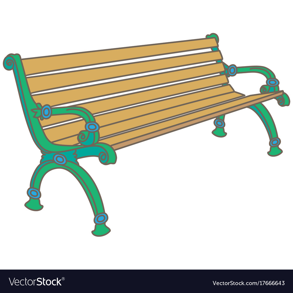 Bench Royalty Free Vector Image - VectorStock