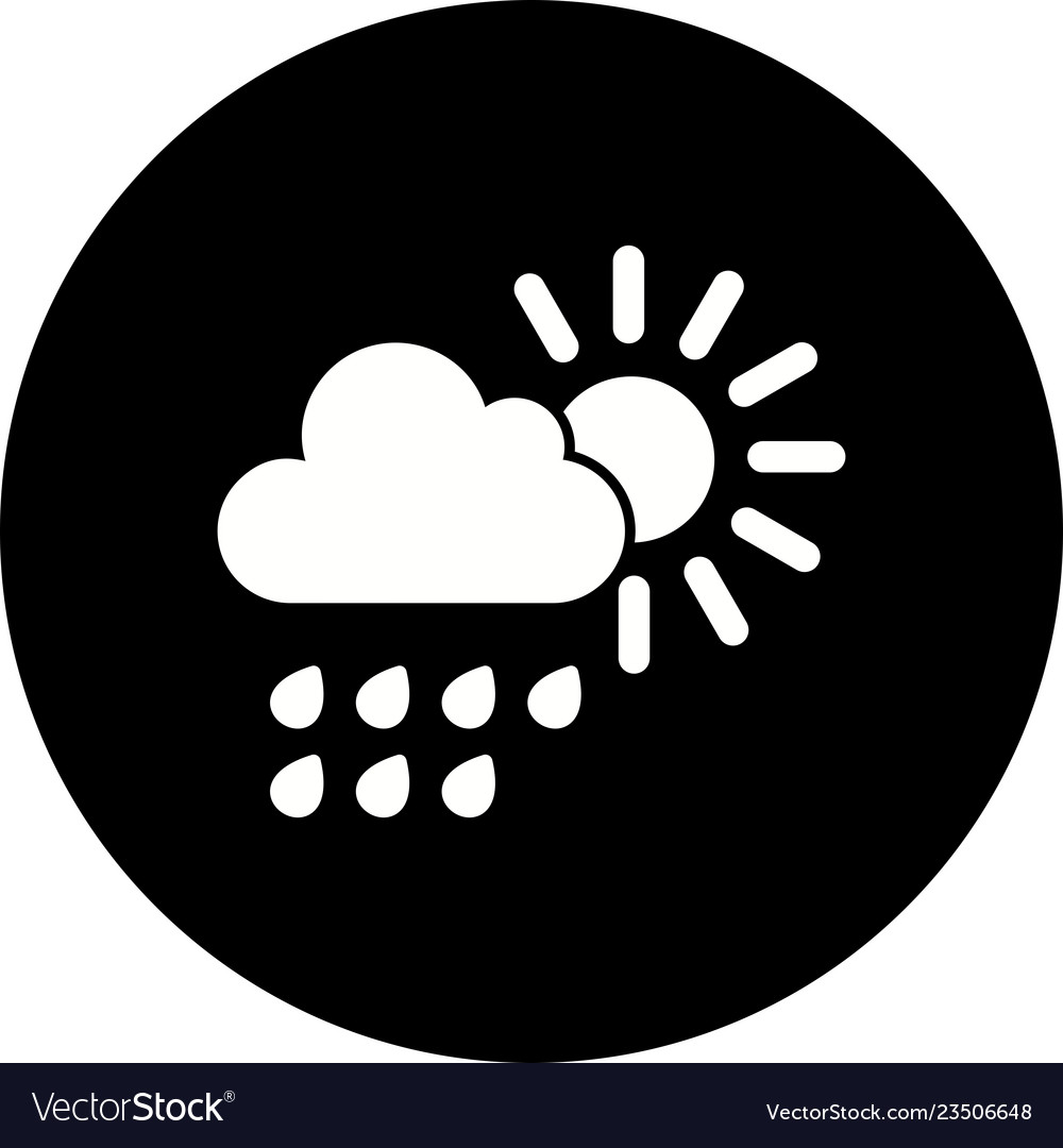 Summer rain icon Royalty Free Vector Image - VectorStock Summer rain icon Royalty Free Vector Image - VectorStock