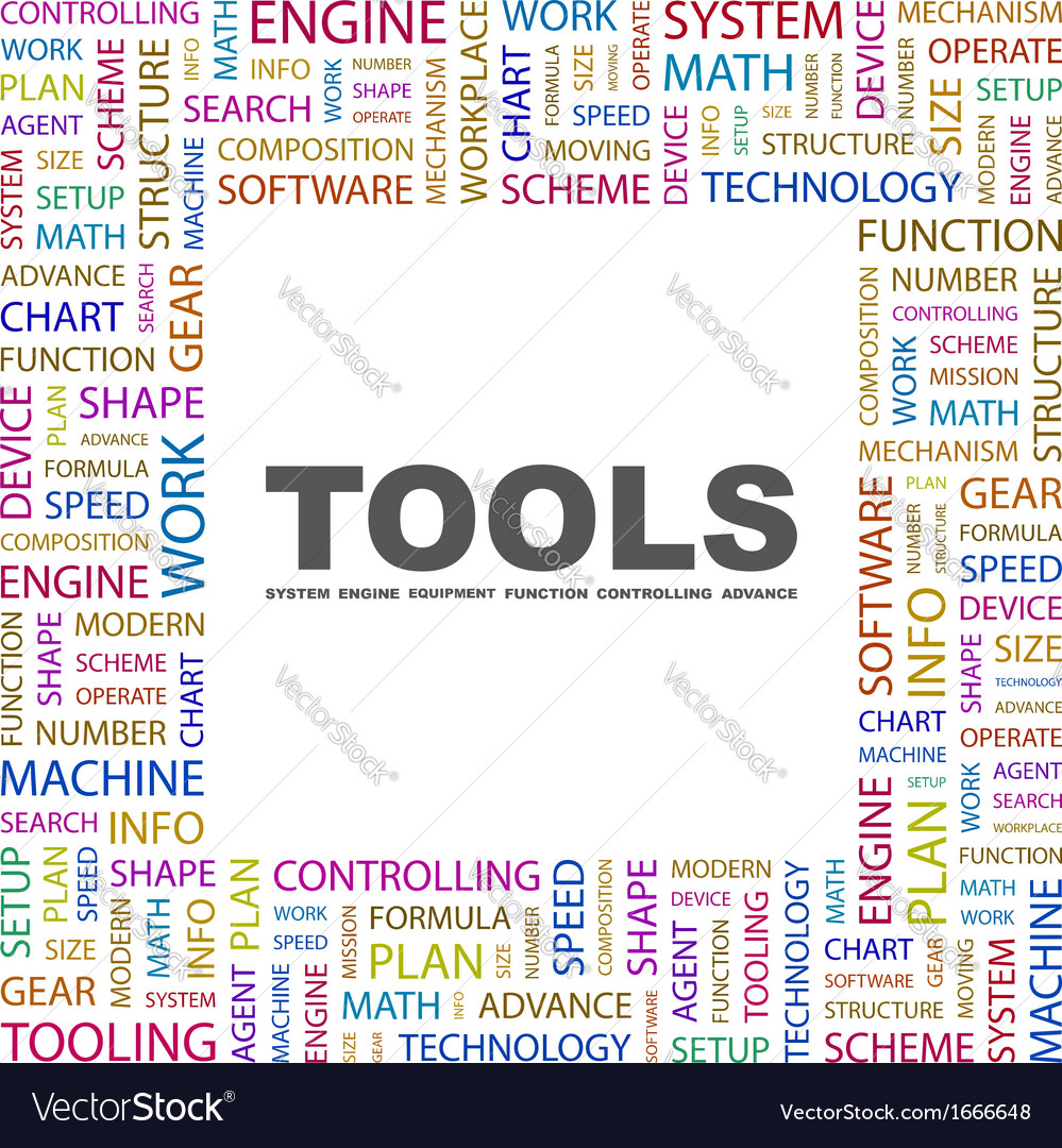 Tools Royalty Free Vector Image - VectorStock