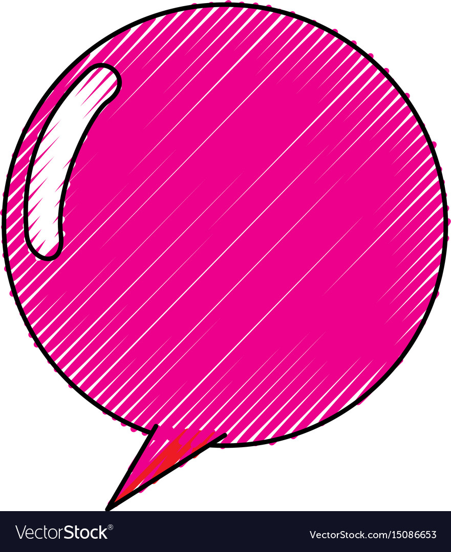 Chat bubble comic Royalty Free Vector Image - VectorStock