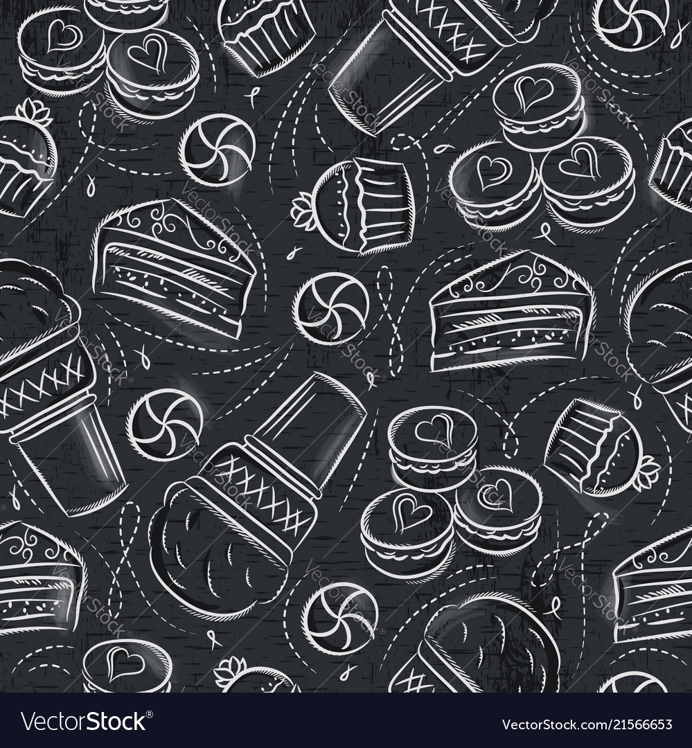 12x12 Seamless fabric design birthday ice cream cake cupcake sprinkles ...