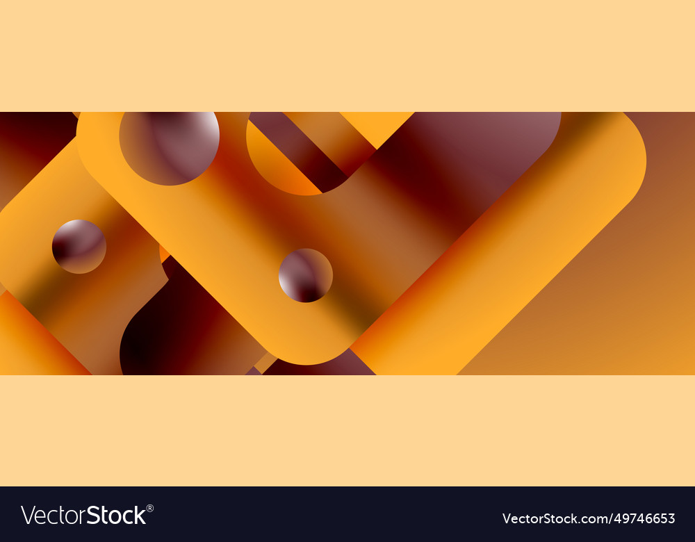 Simple geometric forms - dynamic Royalty Free Vector Image