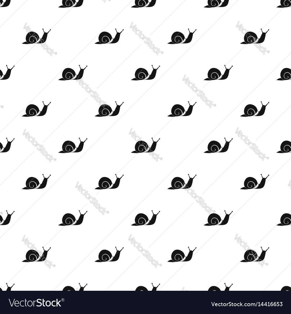 Snail pattern Royalty Free Vector Image - VectorStock
