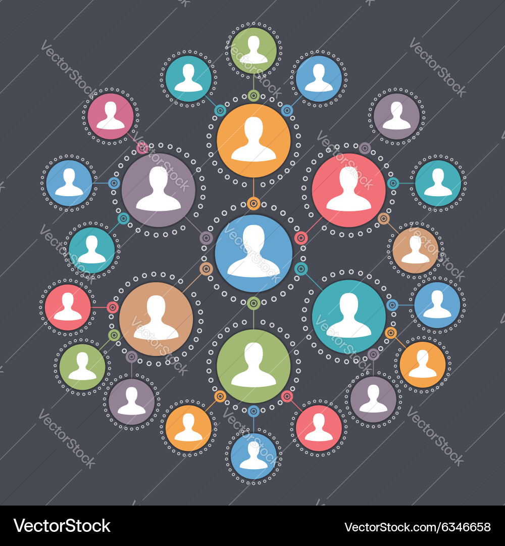 People communication Royalty Free Vector Image