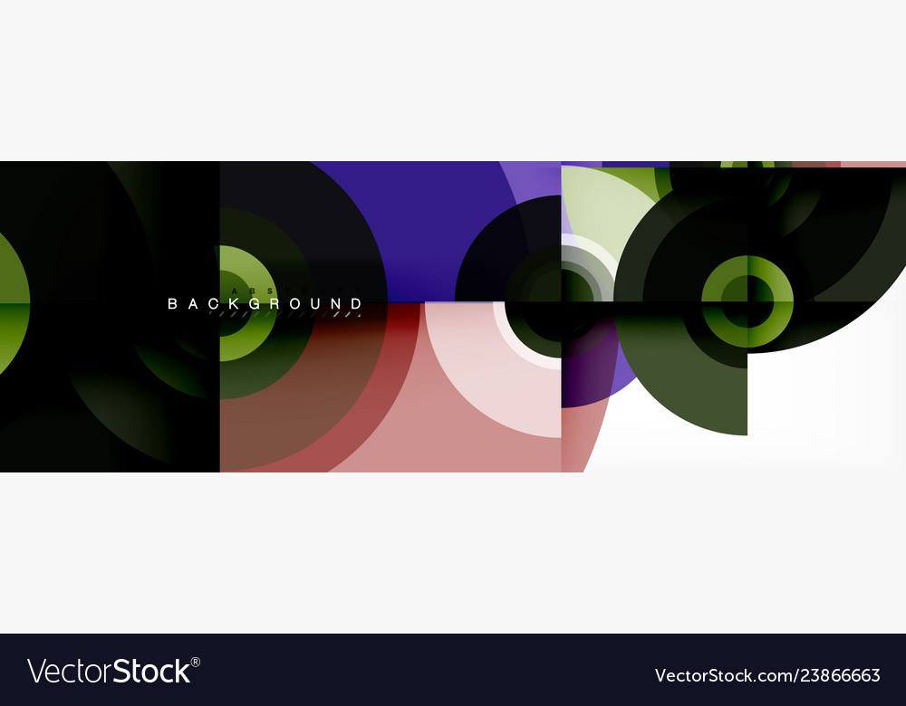 Circular abstract background Royalty Free Vector Image