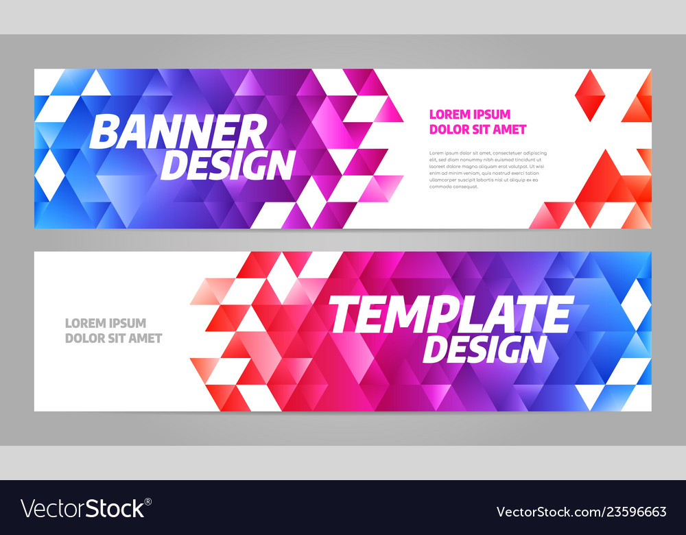 Layout Banner Template Design For Sport Event 2019