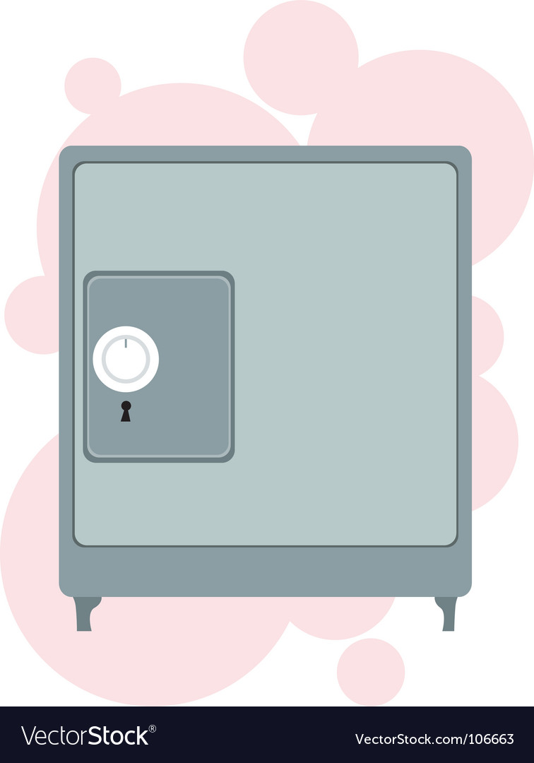 Safe box Royalty Free Vector Image - VectorStock