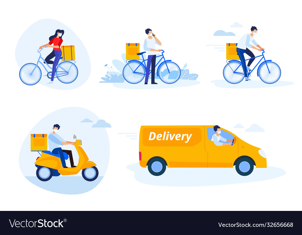 Delivery Royalty Free Vector Image - VectorStock Delivery Royalty Free Vector Image - VectorStock